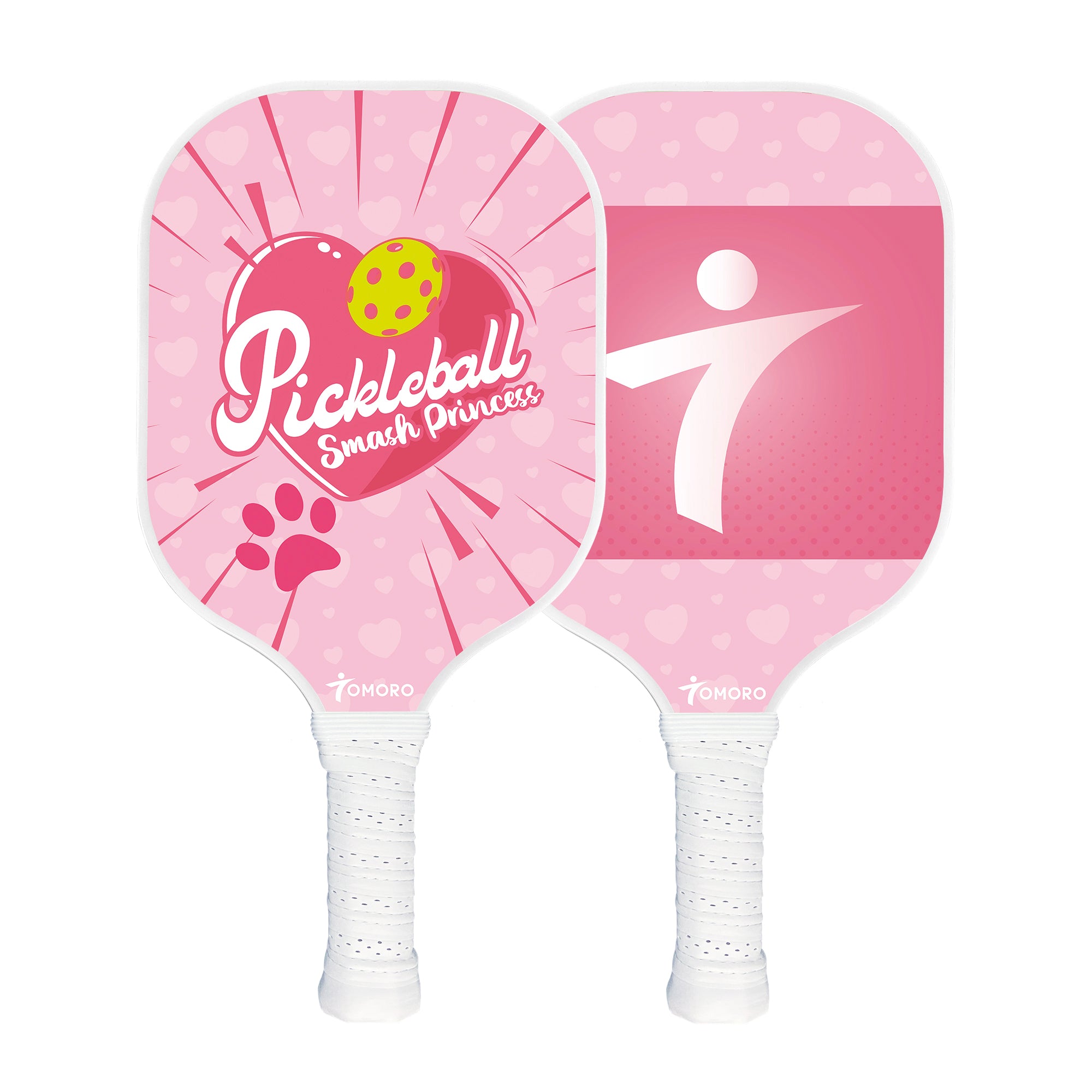 FIBERGLASS PICKLEBALL PADDLE SMASH PRINCESS | TOMORO