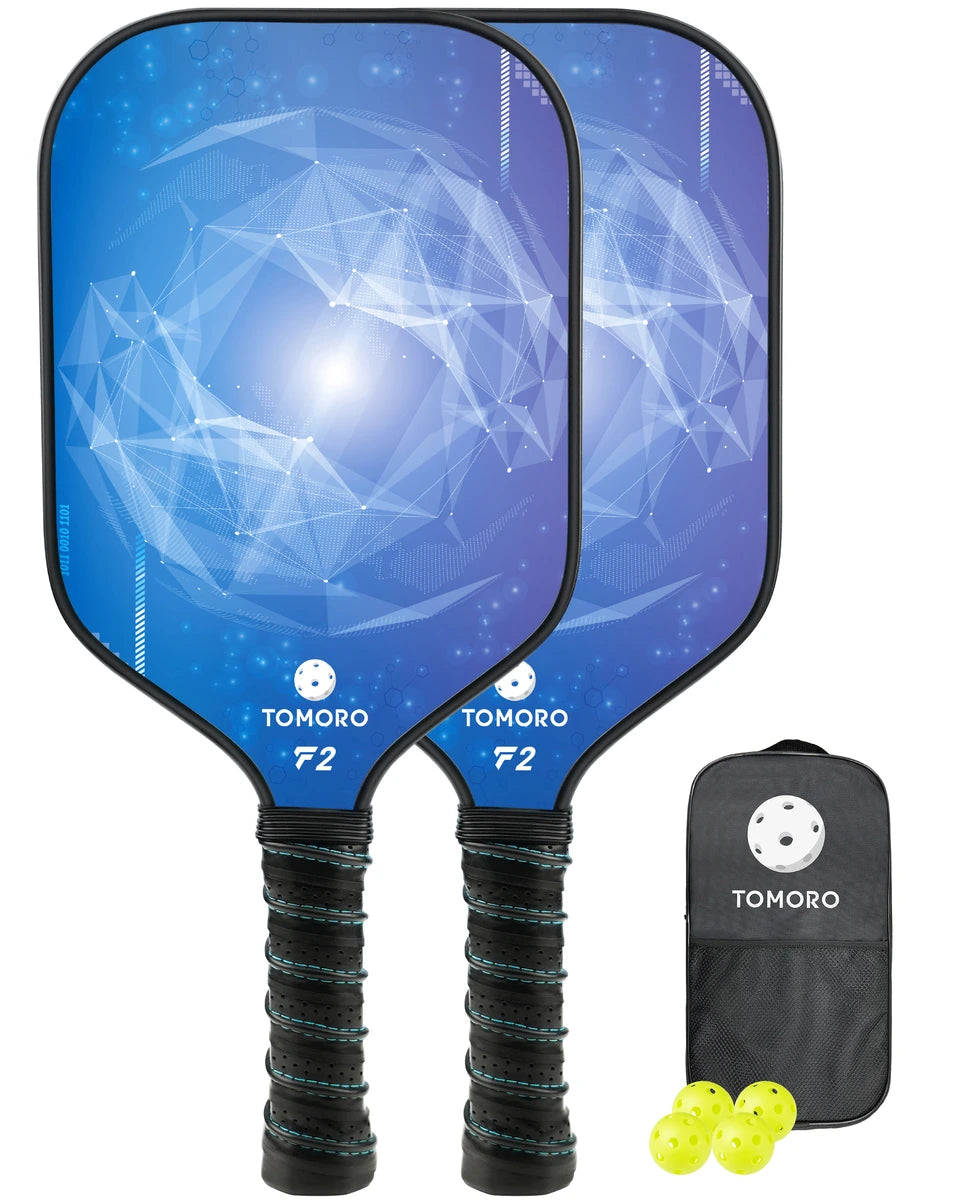 Galaxy Fiberglass Pickleball Paddle Set | TOMORO