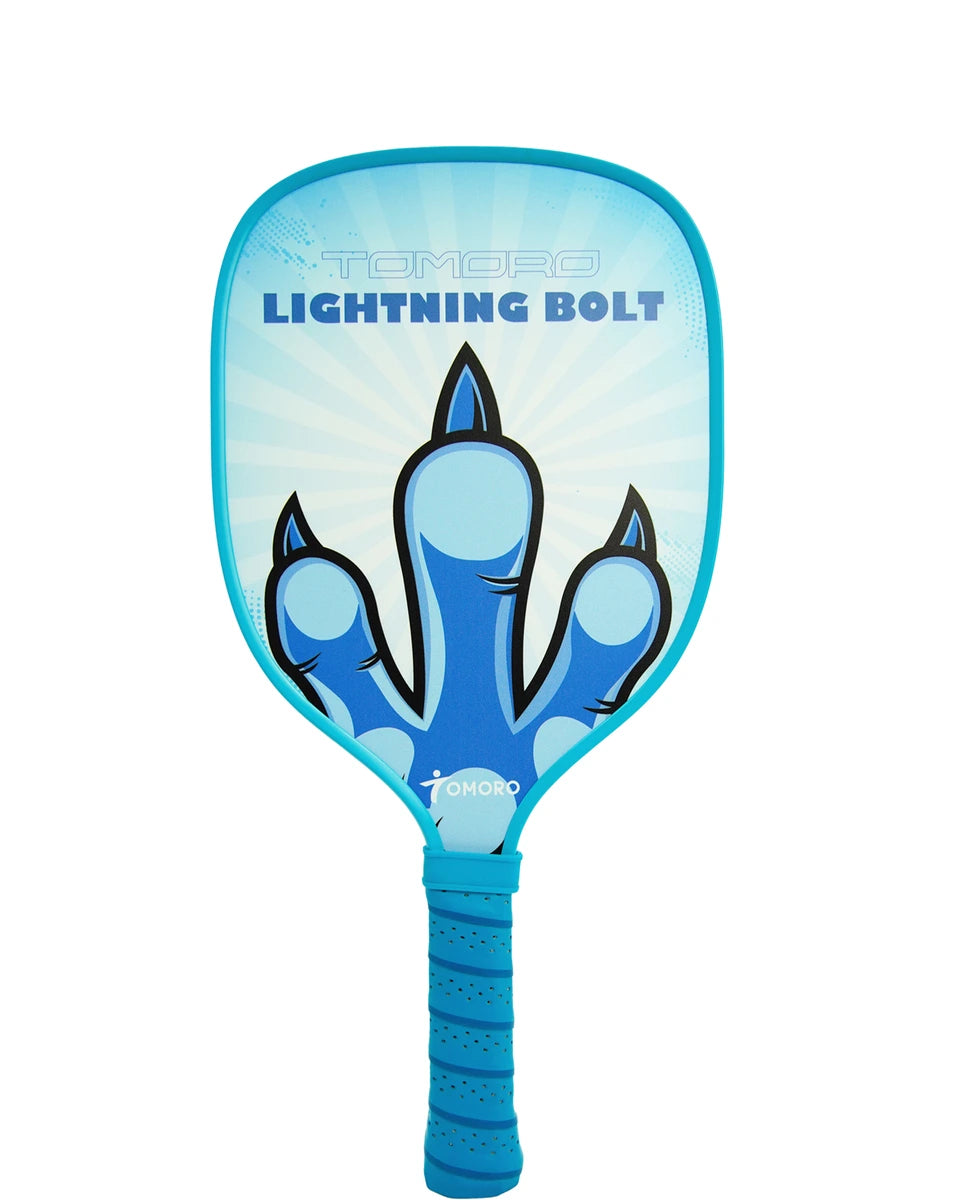 Fiberglass 11mm Pickleball Paddle Lightning Bolt | TOMORO